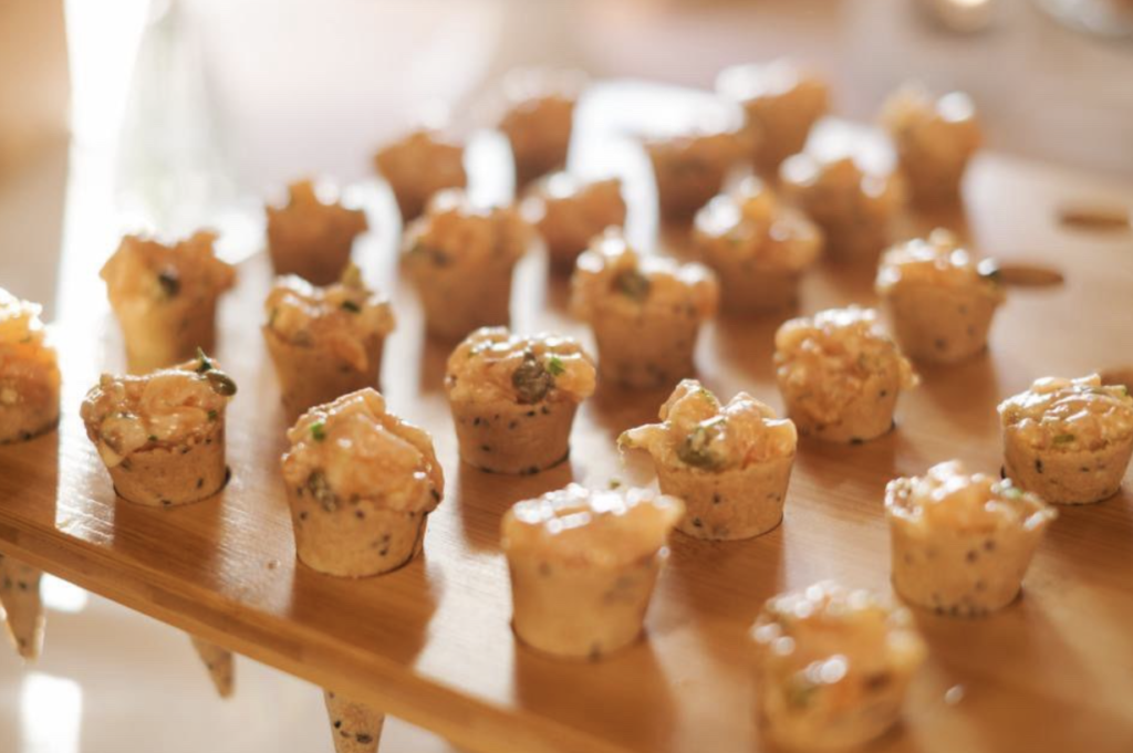 Les canapés salés de La Cena : Idéal pour vos événements - La Cena